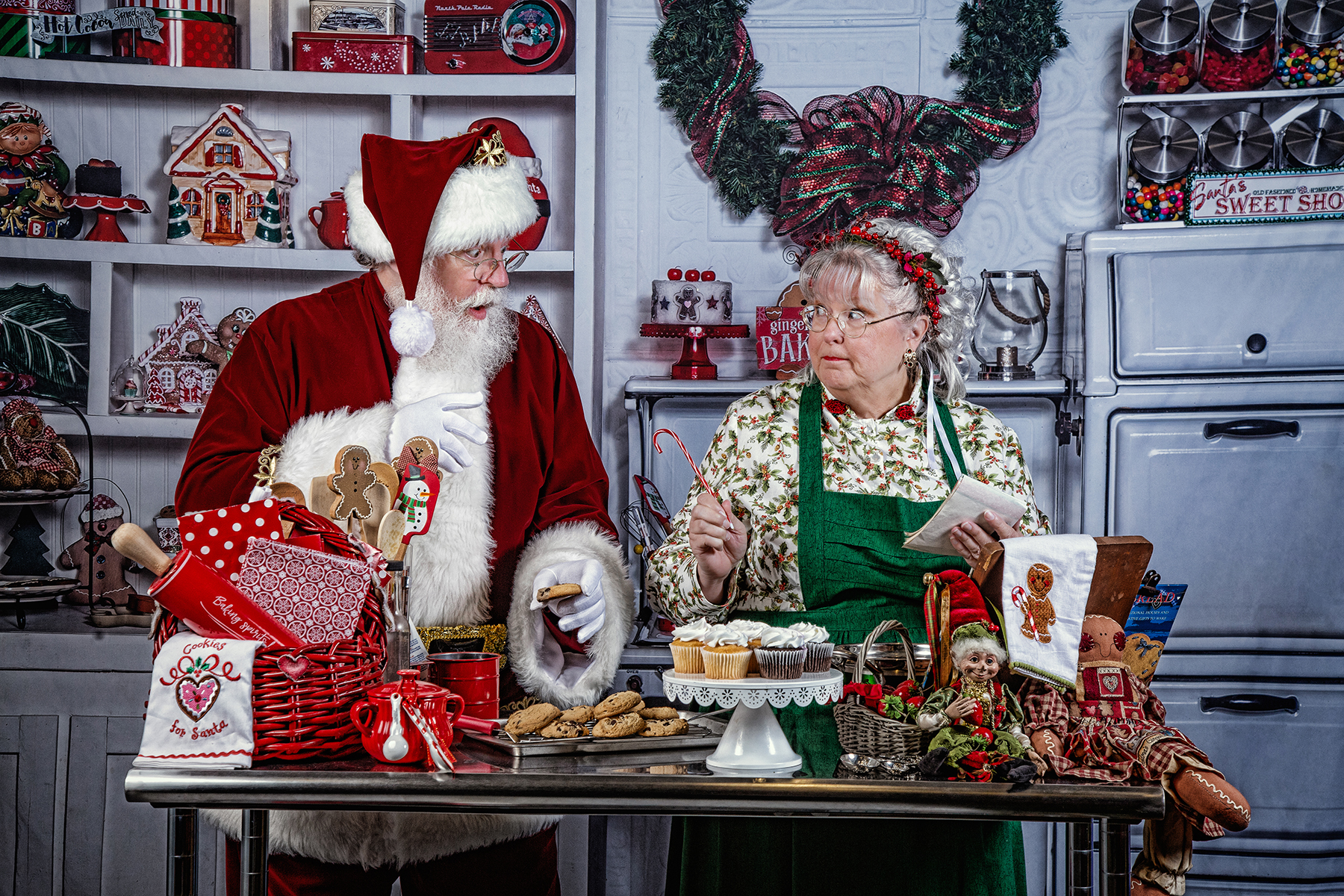 North New Jersey Santa Claus for Home Christmas parties